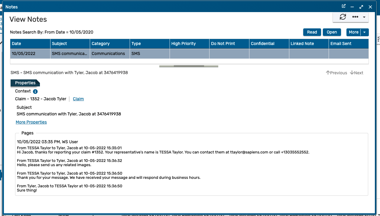 Sapiens Workers Comp Coresuite Integration – Hi Marley