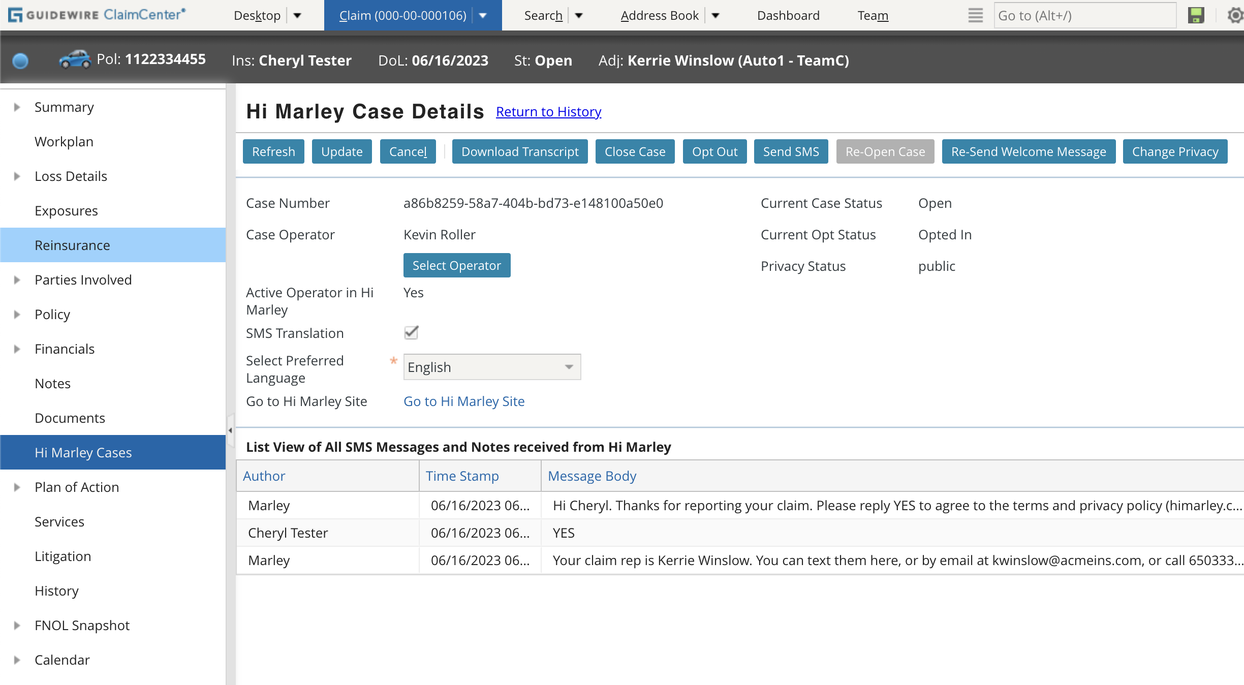 ClaimCenter 9 Accelerator OOTB Guide – Hi Marley