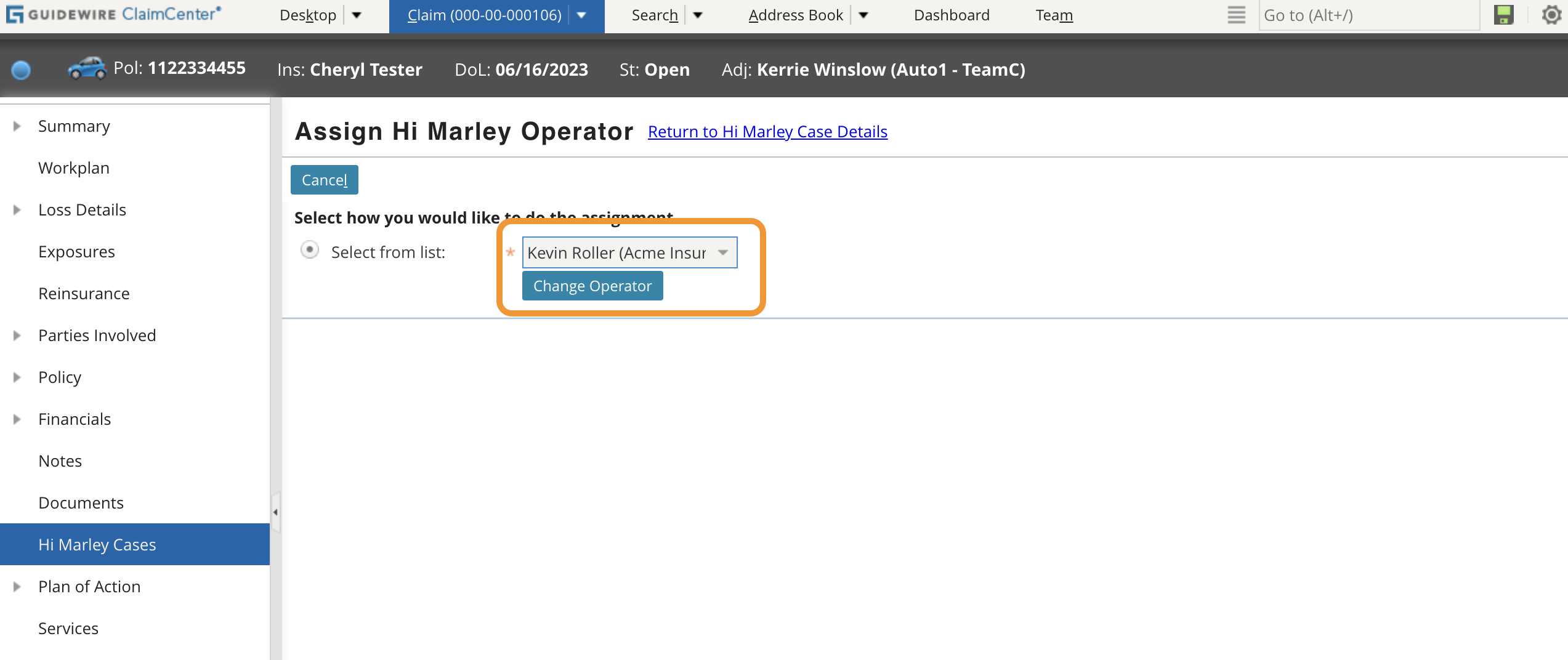 ClaimCenter 9 Accelerator OOTB Guide – Hi Marley