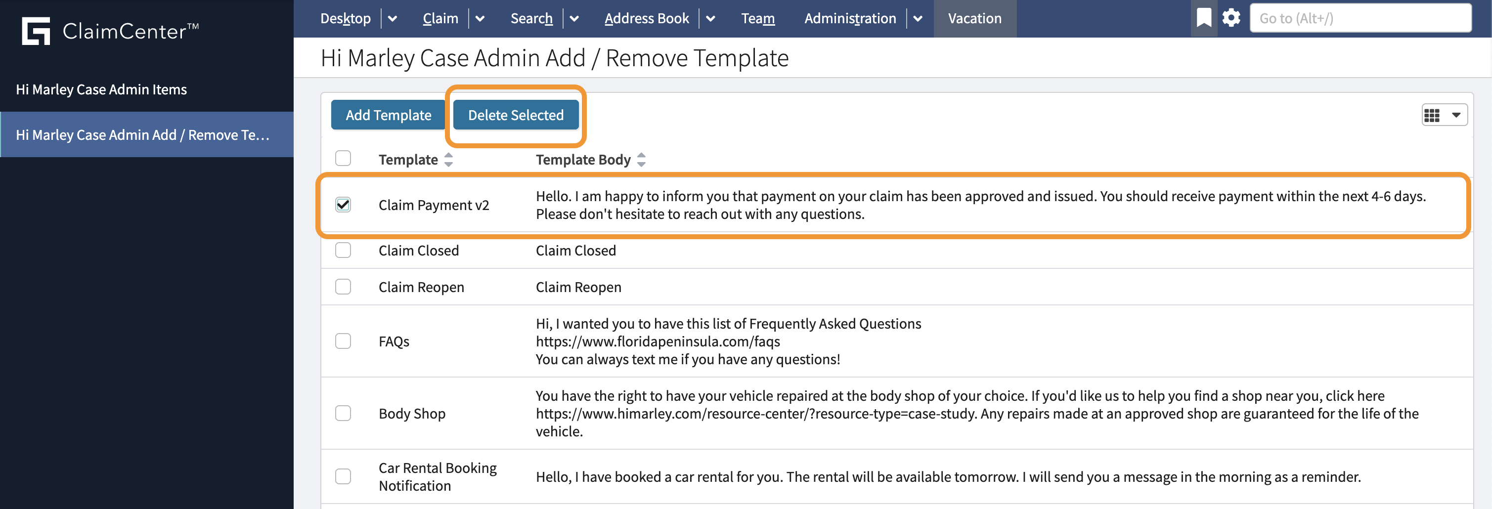 ClaimCenter Guidewire Cloud OOTB Guide – Hi Marley