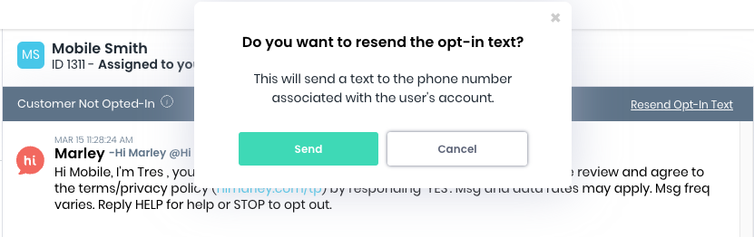 Opt-in & Opt-Out Workflow for Texting – Hi Marley